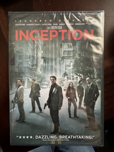 Inception (DVD, 2010) Brand New Sealed Leonardo DiCaprio Christopher ...