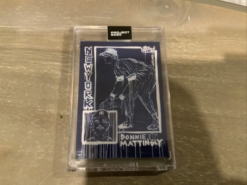 DON MATTINGLY by GREGORY SIFF 2020 Topps Project 2020 #69 w/ BOX ...