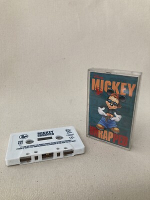 Mickey Mouse Mickey Unrapped USA Cassette Tape Rap Music Walt Disney ...
