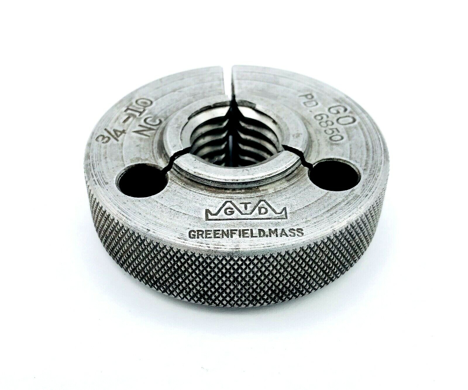 THREAD RING GAGE 3/4-10 NC GO PD ONLY .6850 Inspection Tool GREENFIELD ...