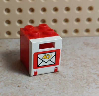 LEGO Mailbox Special Delivery Sticker BUGLE HOLIDAY Mail Post Office ...
