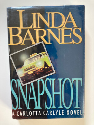 LINDA BARNES SIGNED FICTION HARDCOVER BOOK Carlotta Carlyle Fiction ...