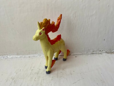 1999 ORIGNAL 2" POKEMON C.G.T.S.J TOMY RAPIDASH TOY MINI FIGURE ...