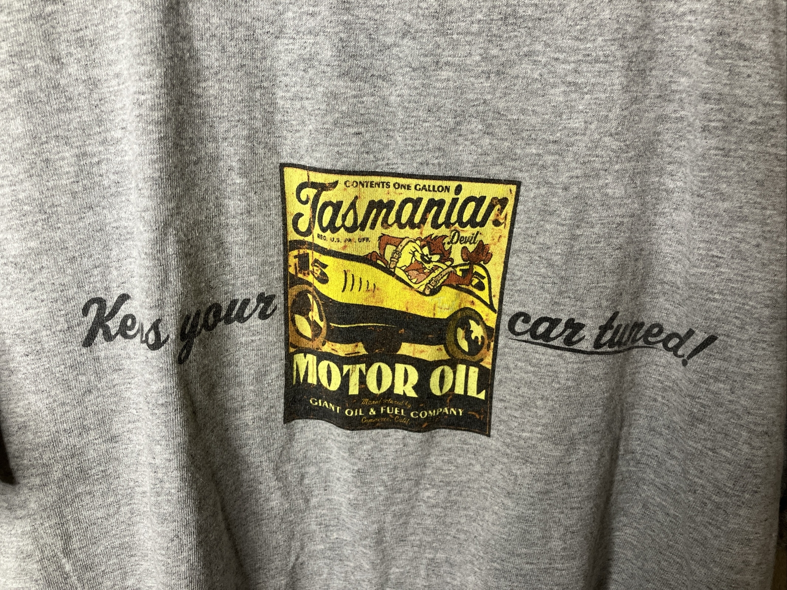Vintage Looney Tunes 1997 Tasmanian Devil Motor Oil T… - Gem