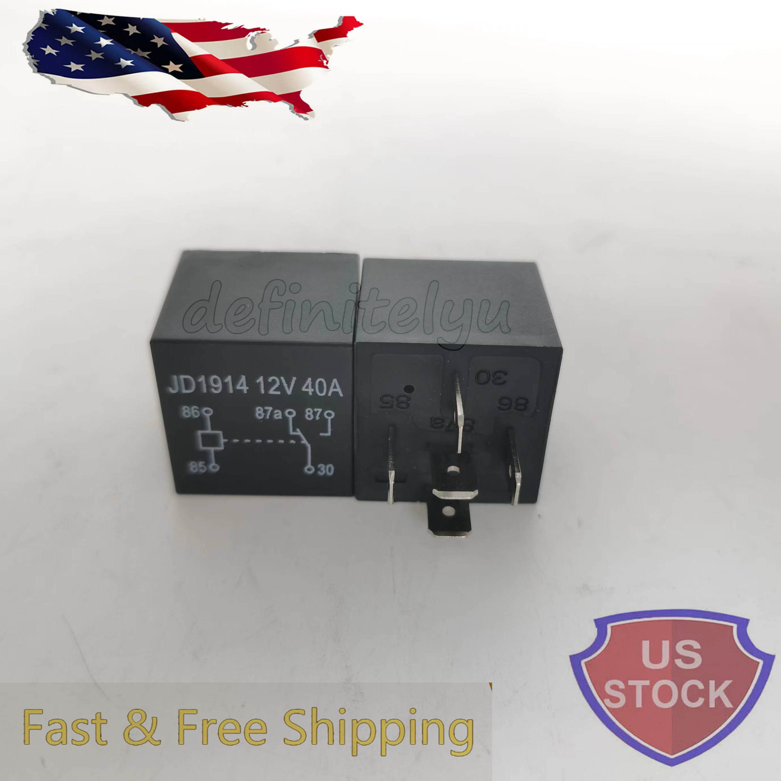 For Bad Boy BadBoy Mowers ZT CZT MZ Magnum 6X 5 Terminals 40A Relay 086 ...