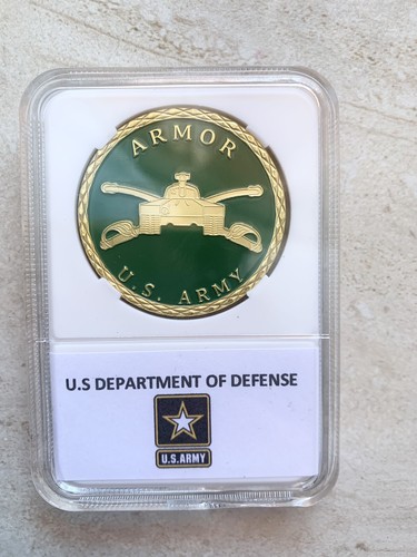 US Army Armor Combat Branch Challenge Coin | eBay