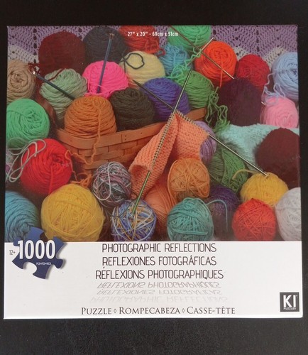 KI Puzzles 1000 Piece Photographic Reflections Yarn Jigsaw Puzzle ...