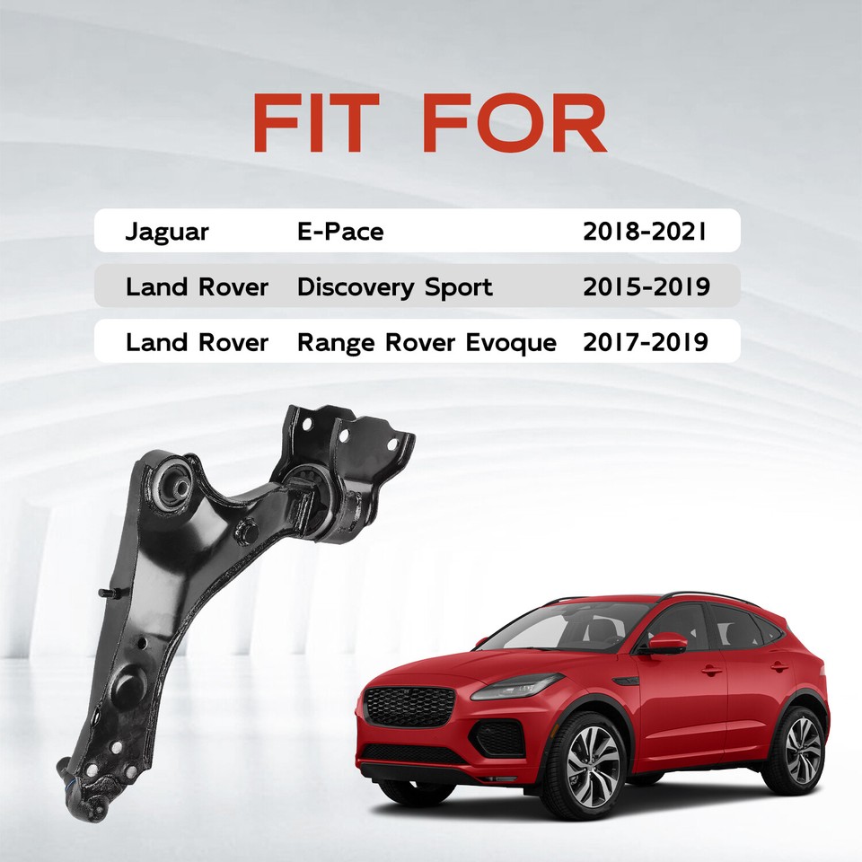 Front Right Passenger Lower Control Arm for 2017-2019 Land Rover 2.0L ...