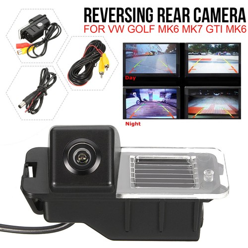 Reverse Camera Car Waterproof Rear View Parking Camera For Golf MK6 MK7 ...