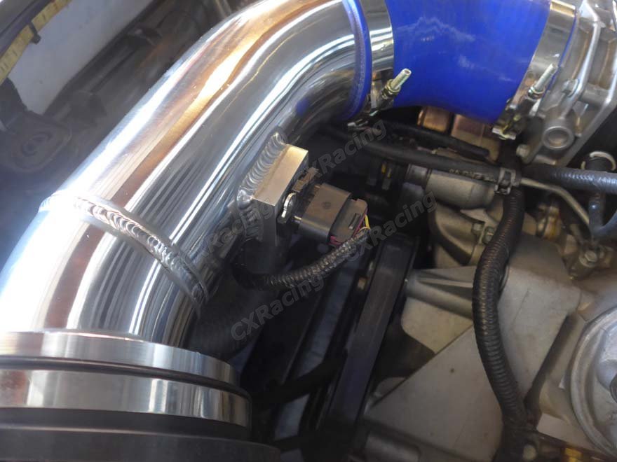 CXR 4" Velocity Stack Cold Air Intake Pipe 6" Filter For 09-15 Camaro ...