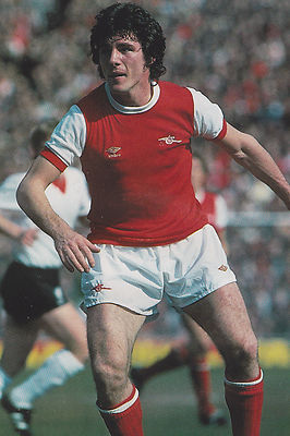 Football Photo>FRANK STAPLETON Arsenal 1970s | eBay UK