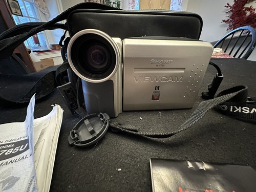 Vintage Sharp Model VL-E785 Camcorder with Accessories - Not Recently ...