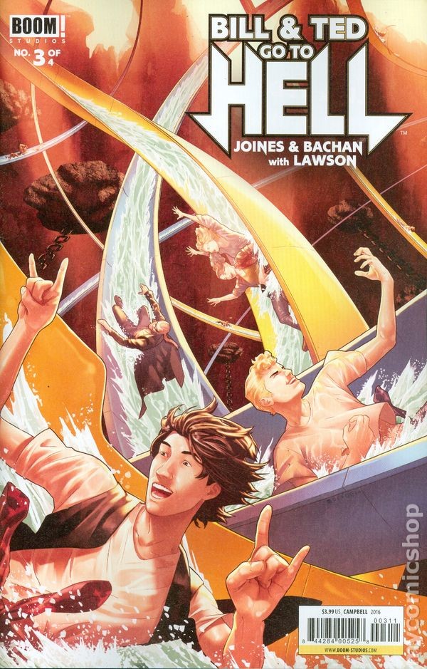 Bill and Ted Go to Hell #3A VF 8.0 2016 Stock Image | eBay