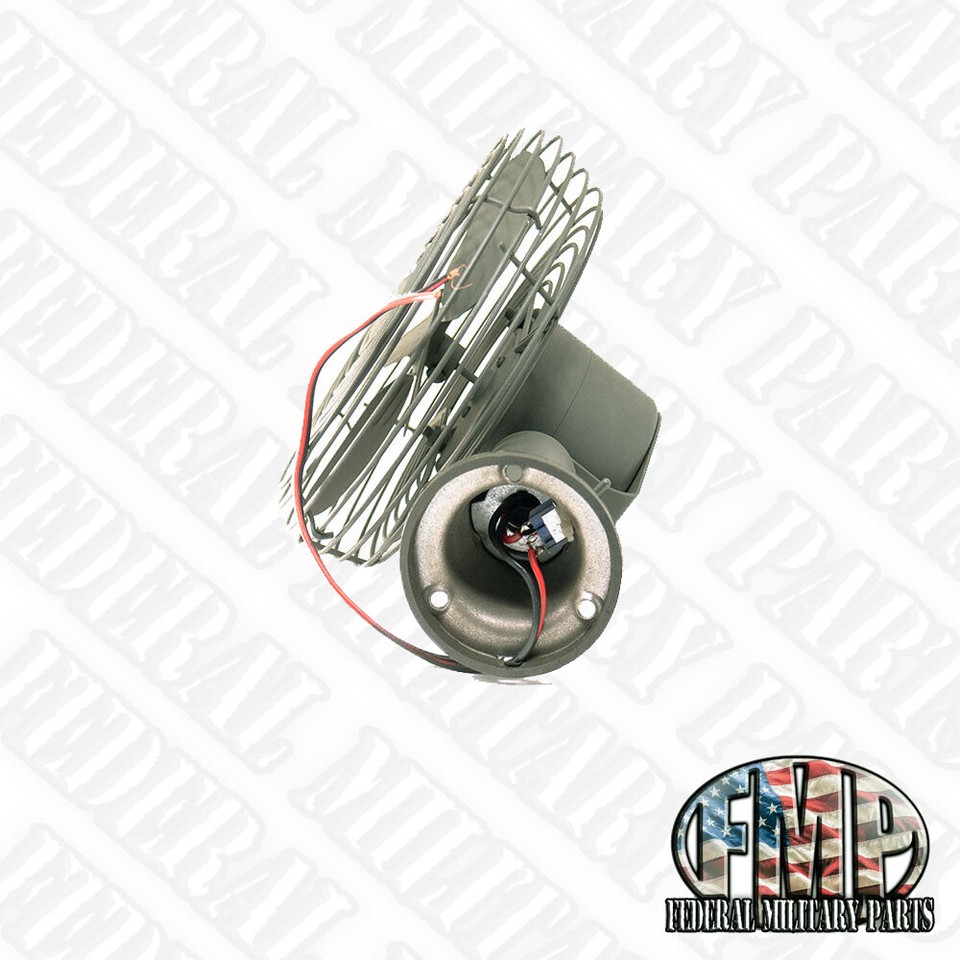 CAB / WINDSHIELD DEFROST / COOLING FAN GREEN - MILITARY TRUCK HUMVEE ...