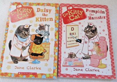 Dr Kitty Cat Jane Clark Girls Learning To Read Lot Childrens Book Lot K ...
