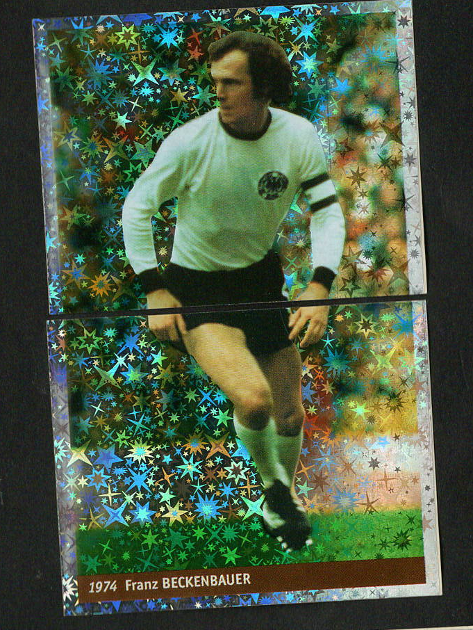 Franz Beckenbauer 1974! 2 Panini Soccer CARD! Mint! n.4-5! Ed.DS France ...