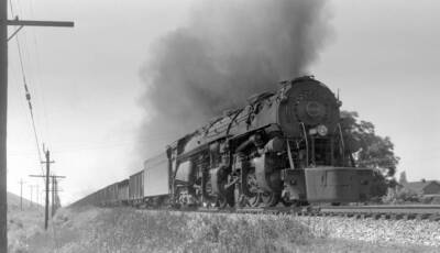 N&W Norfolk & Western train No 1216 engine type 2-6-6-4 OLD TRAIN PHOTO ...
