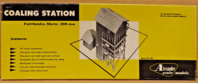 ALEXANDER SCALE MODELS RS-200 COALING STATION HO SCALE | eBay