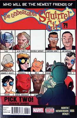 Unbeatable Squirrel Girl #6 - 1st Appearance Koi Boi & Chipmunk Hunk | eBay