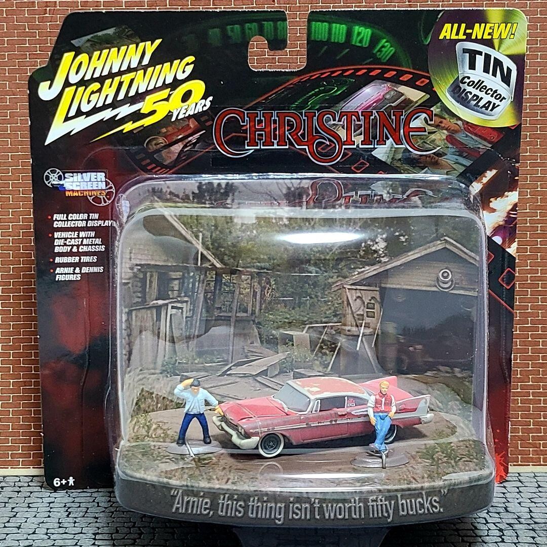 Johnny Lightning Movie Christine Diorama Package 1/64 SILVER SCREEN MACHINES New | eBay