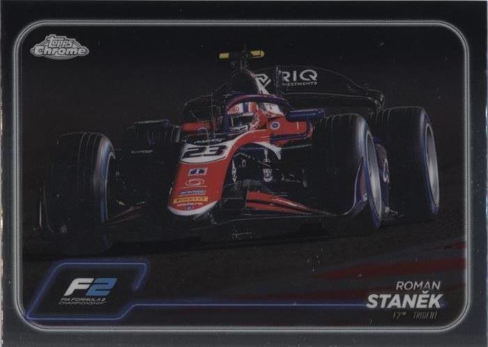 2024 Topps Chrome Formula 1 - F2 Cars Roman Stanek #110 (RC) for sale ...