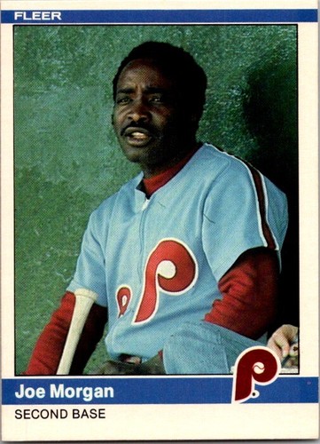 1984 Fleer #43 Joe Morgan HOF *NM* | eBay