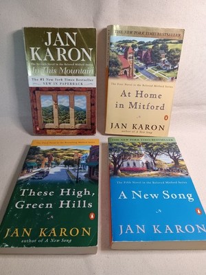 Jan Karon Four Mitford Series Books, Books 1, 3, 5, 7 | eBay