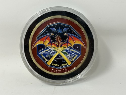 SpaceX Crew-10 Mission *Limited Edition* Coin, Serialized/Stamped: 16/ ...