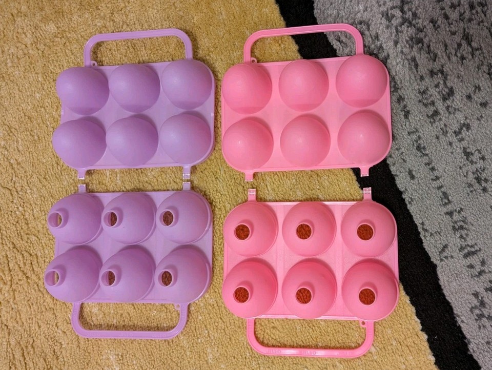 Set of 2 JELL-O Jello Jiggler Egg Mold Gelatin Shots Easter: 12 Eggs ...