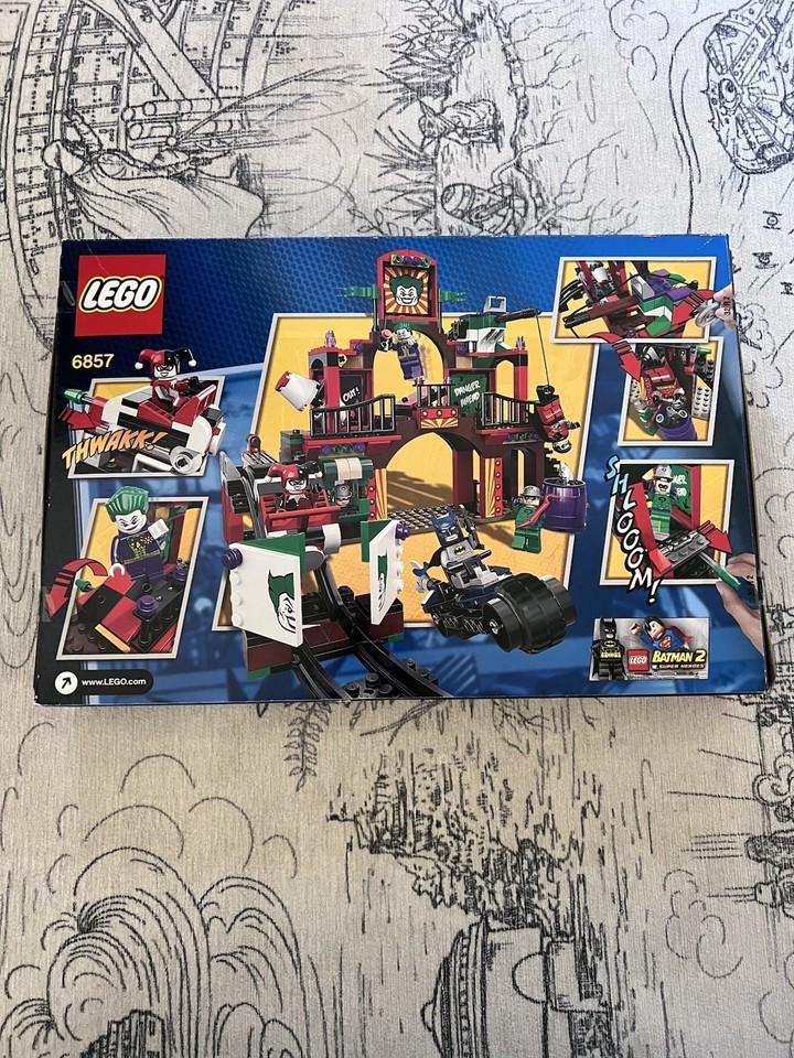 LEGO 6857 DC Super Heroes The Dynamic Duo Funhouse Escape Batman New ...