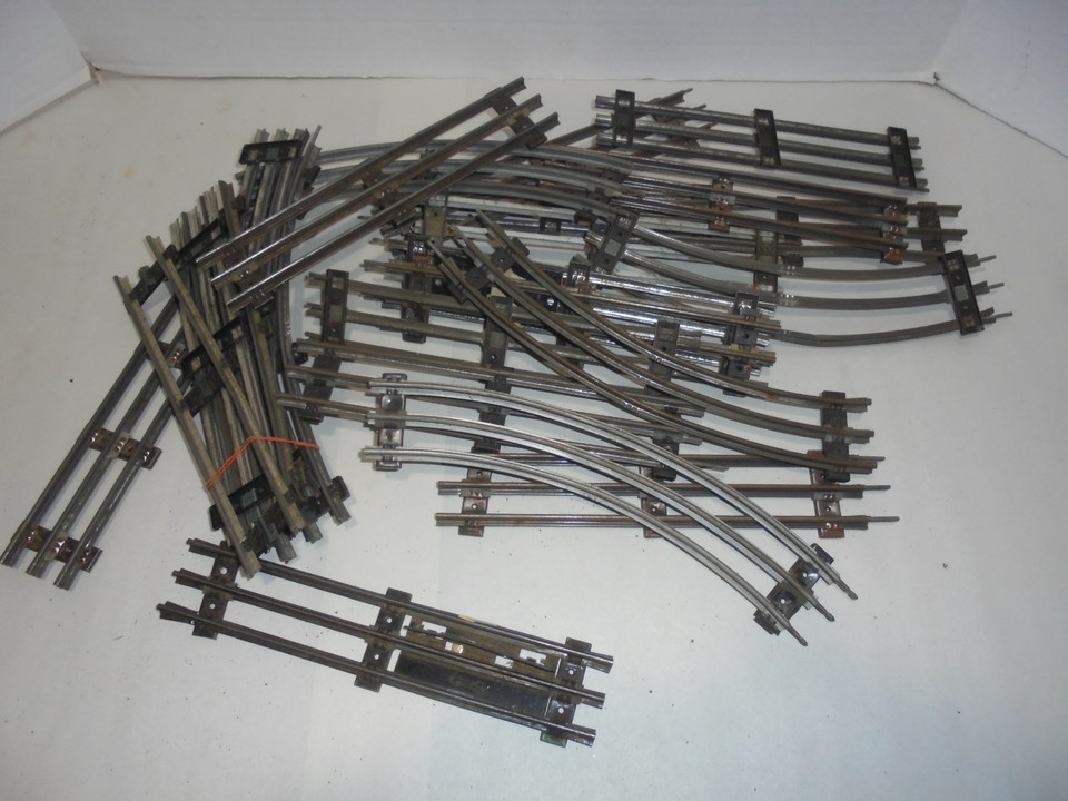 LIONEL O27 GAUGE TRAIN TRACKS ABOUT 70 PIECES VINTAGE | eBay