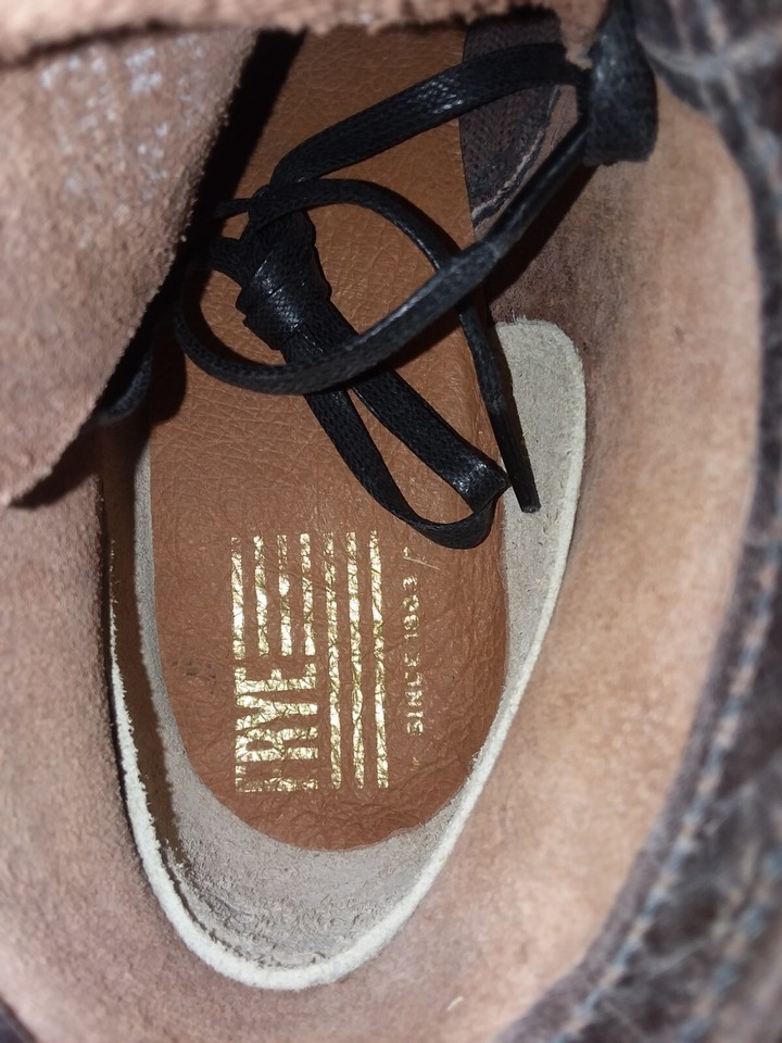 NIB Frye Prison Boots - Brown Leather Men’s Lace Up Boots Size 9 M | eBay