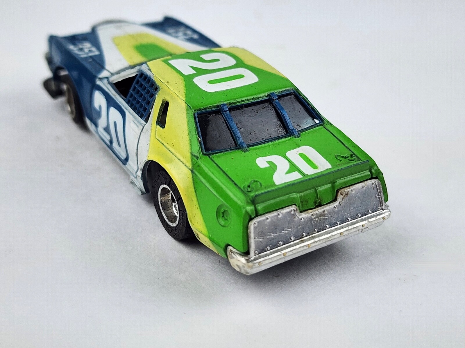 Aurora AFX Slot Car Stocker T-bird #20 Tri-color Combo 351 nice ...