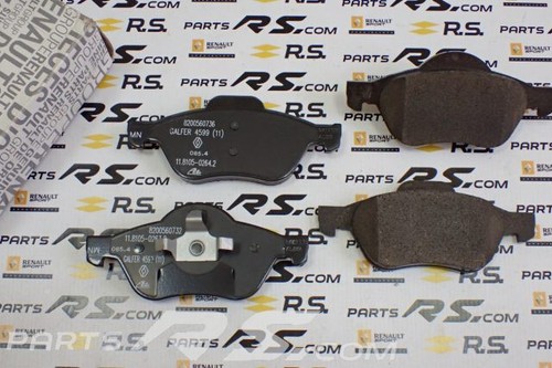 NEW GENUINE Renault Sport TWINGO II 2 RS front brake pads set ...