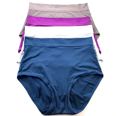 Breezies – Medium – Infinite Stretch Women’s Full Brief Underwear- 4 ...