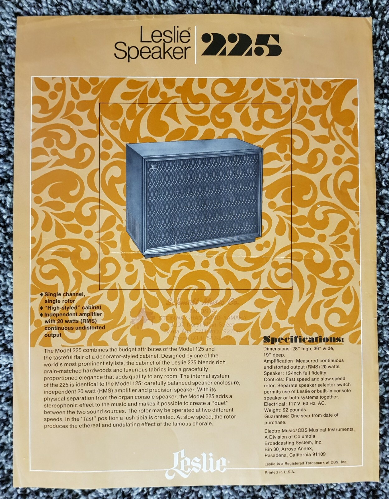 Leslie Speaker Cabinet Dimensions | Cabinets Matttroy