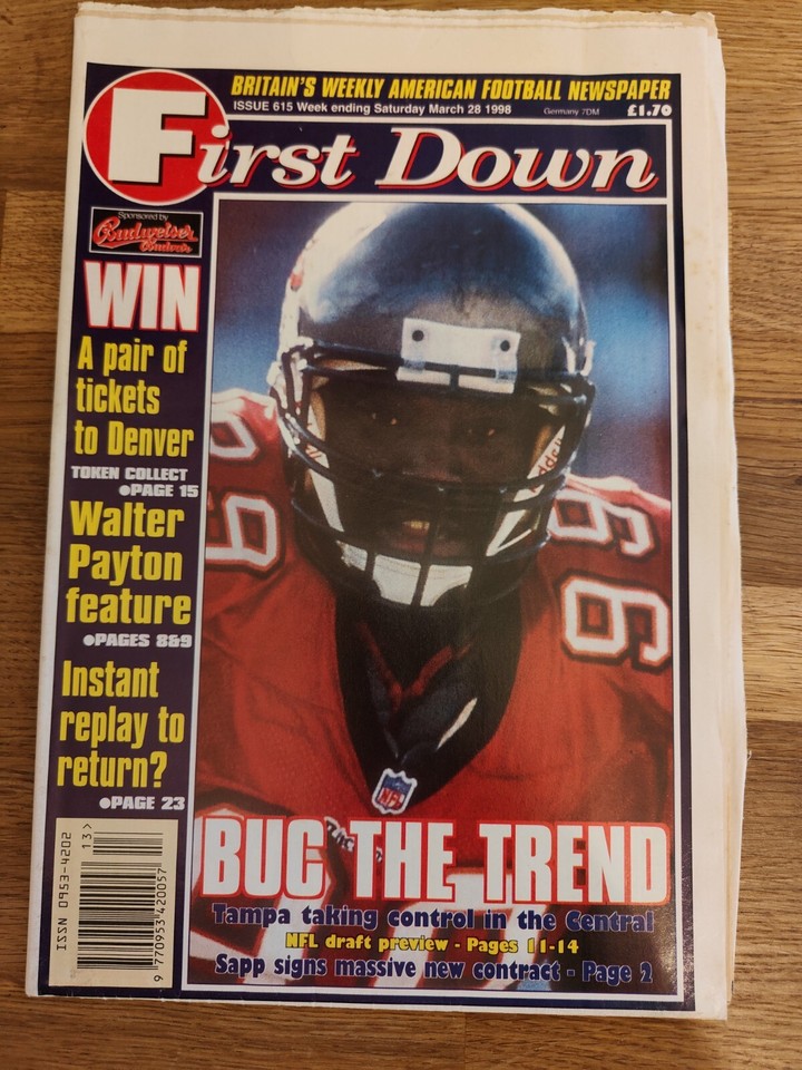 MAGAZINE - First Down Europe's Weekly NFL American Football Newspaper ...