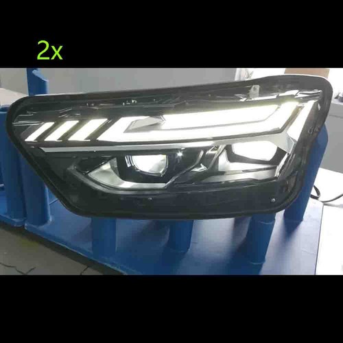 FOR 2018-2024 AUDI Q5 SQ5 FULL LED HEADLIGHTS RIGHT AND LEFT SIDES PAIR ...