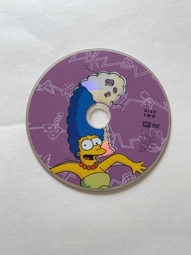 THE SIMPSONS DISC 2 REPLACEMENT DVD only ( not in original case ...