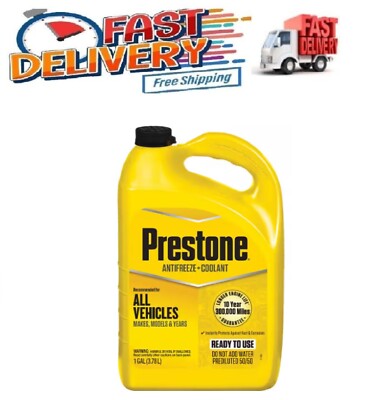 Prestone All Vehicles - 10yr/300k Mi - Antifreeze+Coolant (1 gal ...