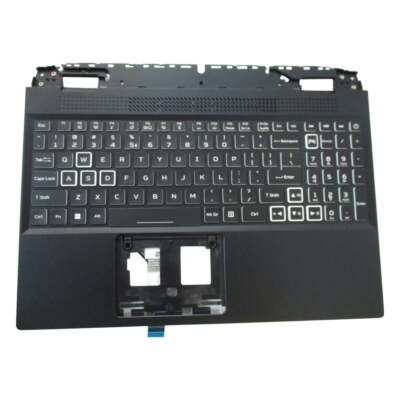 New For Acer Nitro 5 AN515-58 N22C1 Palmrest & Backlit Keyboard w ...