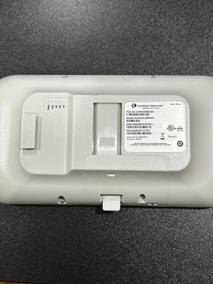 Cambium Networks 450b Mid-Gain Antenna 5GHz ODU Radio 17 dBi, FCC ...