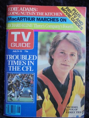 1983 TV Guide July 9- MICHAEL J FOX NEAR MINT! UNREAD | eBay