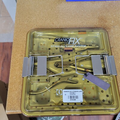 Aesculap CranioFIX Titanium Clamp system Comes As Pictured 3 Pieces And ...