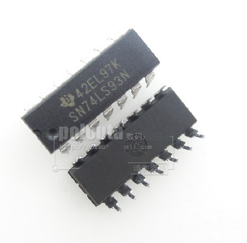 5PCS SN74LS93N 74LS93 TI IC 4-BIT BINARY COUNTER 14-DIP NEW | eBay