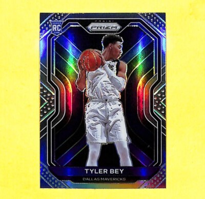 2020-21 Panini Prizm #251 Tyler Bey Silver Rookie Card Mavericks | eBay