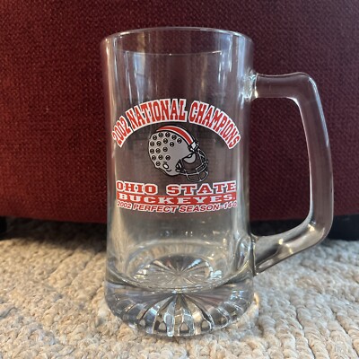 Ohio State Buckeyes National Champions 2002 Perfect Season Stein 24oz ...