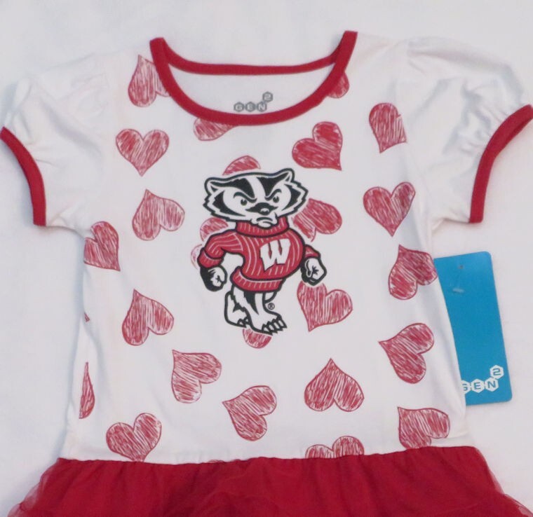 Wisconsin Badgers Love to Dance Tutu Dress 5-6 | eBay