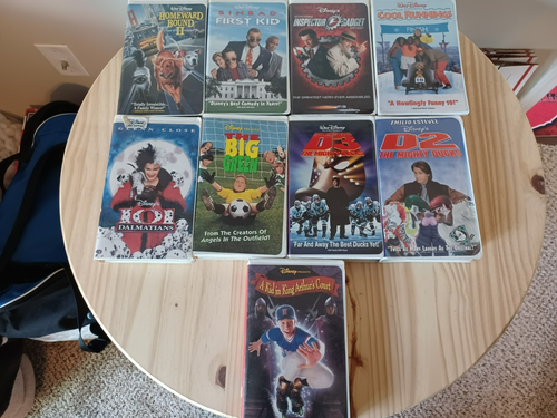 Lot of 9 Disney Live Action VHS Tapes | eBay