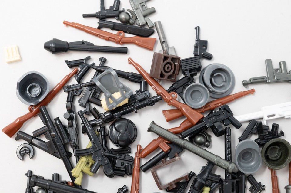 Brickarms Building Block Weapons Guns Caps Accesories Used Toys | eBay